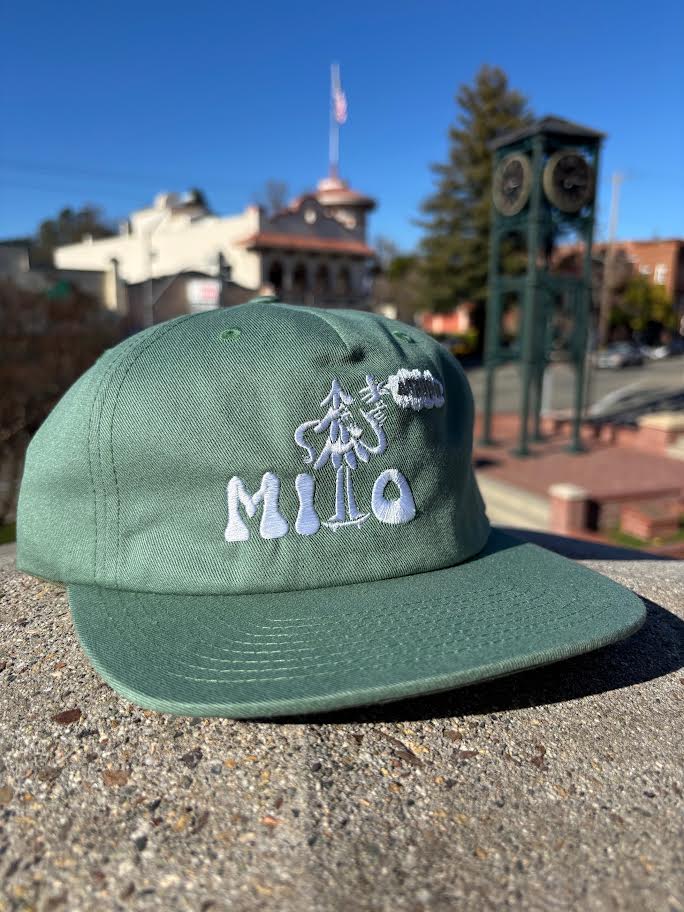 Milo x Hannah Eddy Unstructured Strapback Hat (Fern/White) – Milo Snow ...