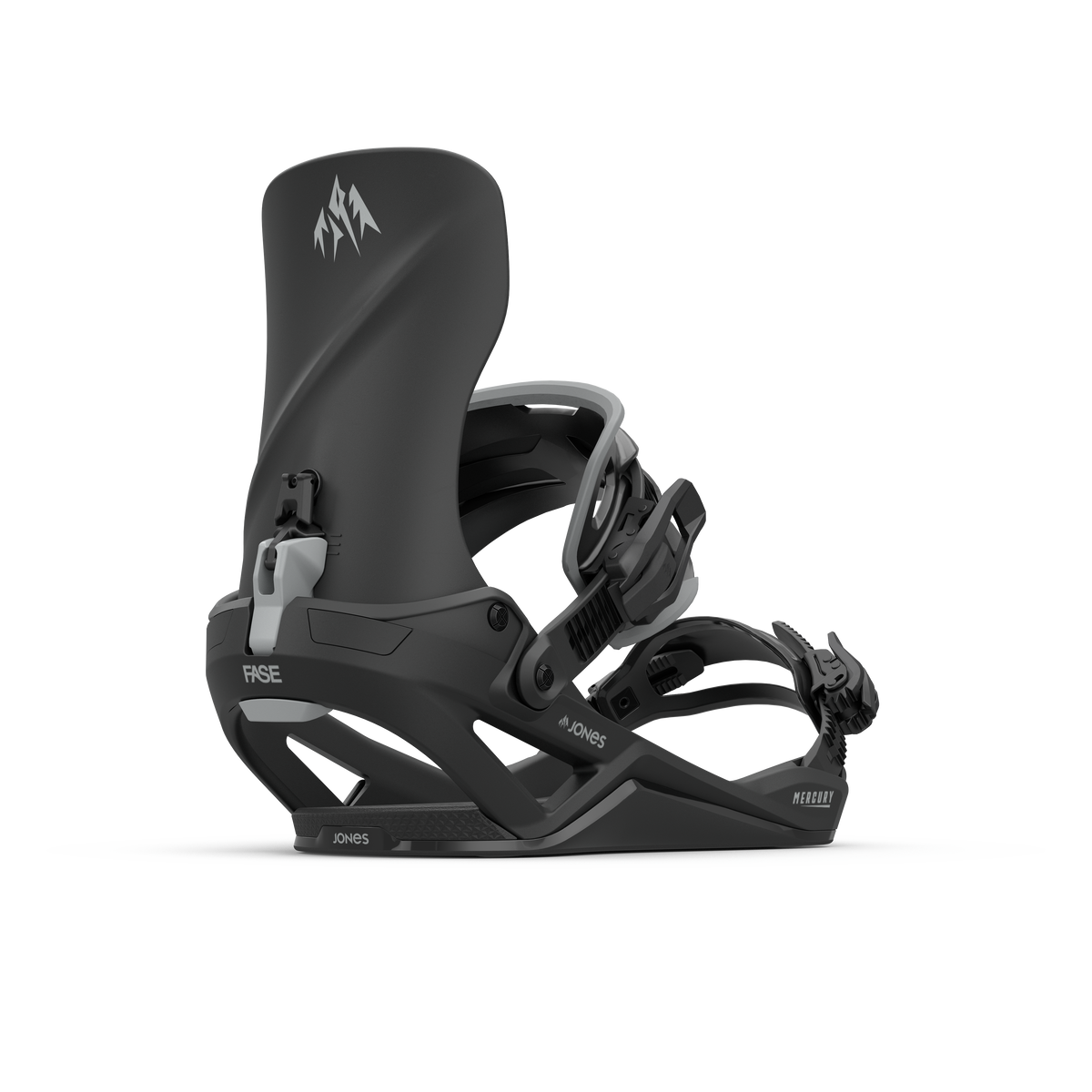 Jones Mercury FASE Snowboard Binding (Eclipse Black) – Milo Snow and Skate