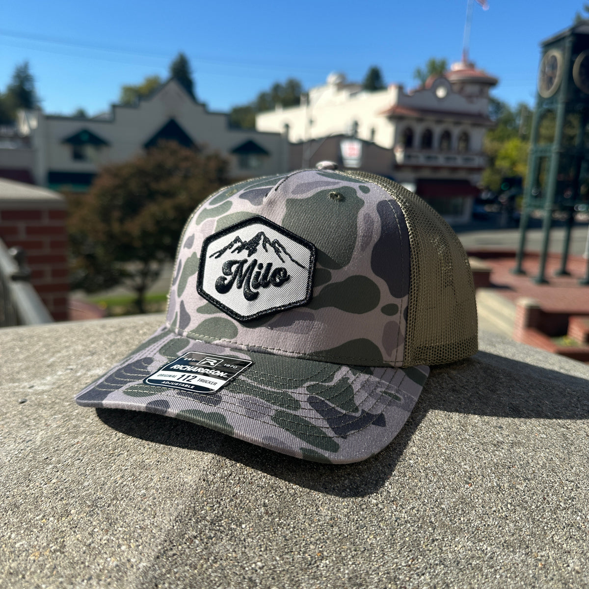 Milo Mountain 112 Trucker Hat (Duck Camo/Loden) – Milo Snow and Skate