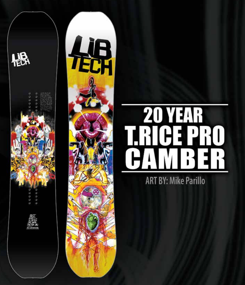 Lib Tech T. Rice Pro 20 Year Limited Edition Camber – Milo Snow and Skate